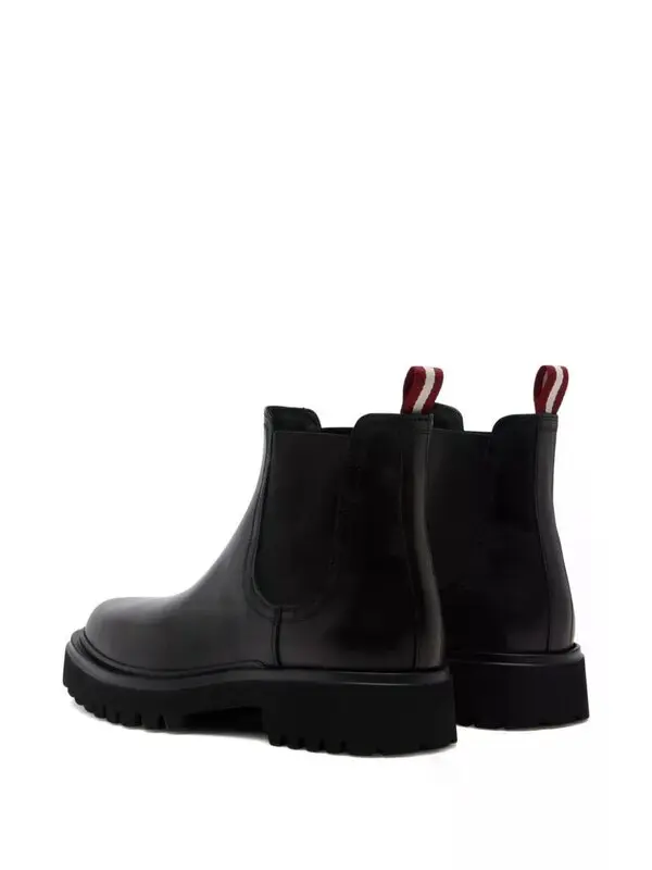 Bally Leather Chelsea Boots - Black