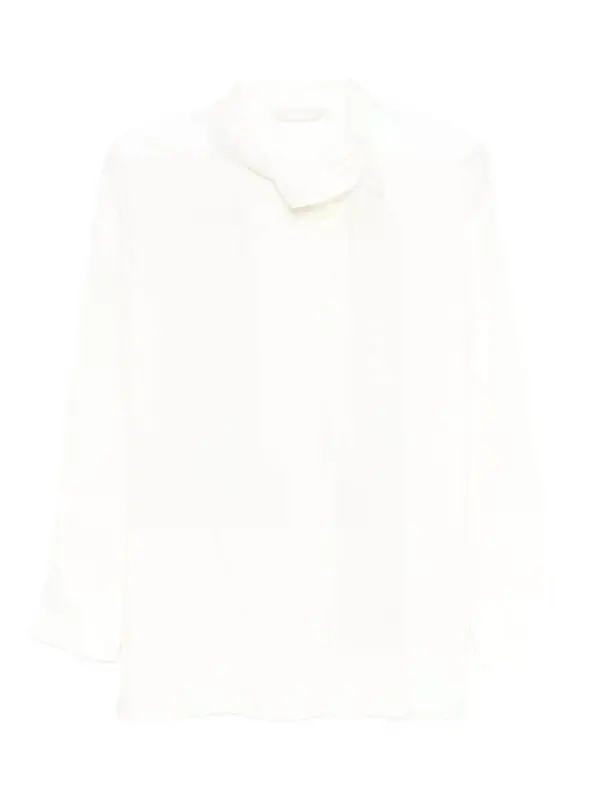 LESS Silk Blouse - White