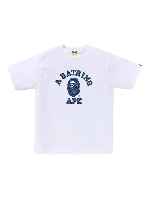 A BATHING APE Logo-print T-shirt - White