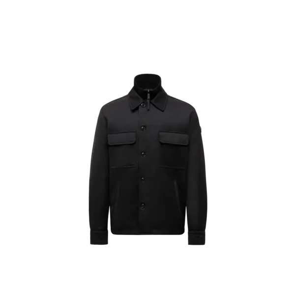 Moncler Malte Wool Down Shirt Jacket