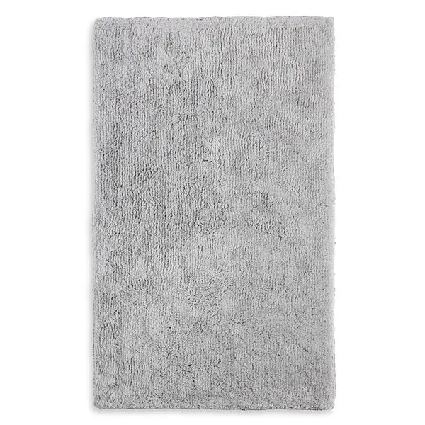 HUDSON PARK COLLECTION Reversible Bath Rug 18 X 25 Exclusive - Grey