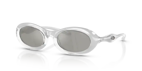 DIESEL Oval Sunglasses - Metallic Crystal