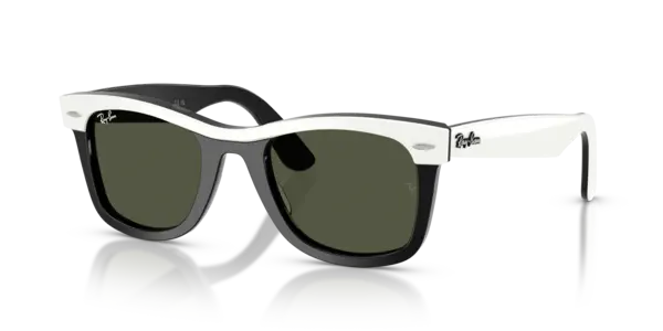 Ray-ban Wayfarer Sunglasses - White On Black