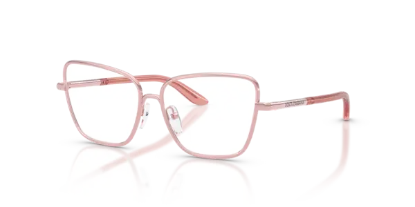 Dolce & Gabbana Rectangle Eyeglasses - Rose