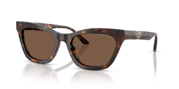 Emporio Armani Full Rim Sunglasses - Shiny Havana