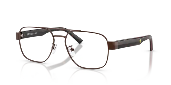 SCUDERIA FERRARI Eyeglasses - Shiny Brown