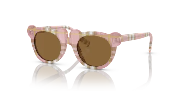 Burberry Sunglasses Jb4355 - Cuadriculado Rosa