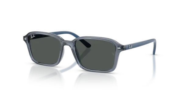 Ray-ban Square Frame Sunglasses - Transparent Blue