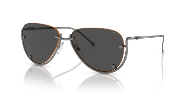 DIESEL Dl1003 Sunglasses - Shiny Gunmetal
