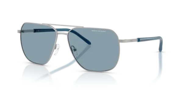 Armani Exchange Sunglasses - Plateado Mate