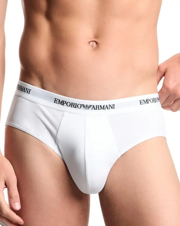 Emporio Armani Stretch Briefs, 3-pack