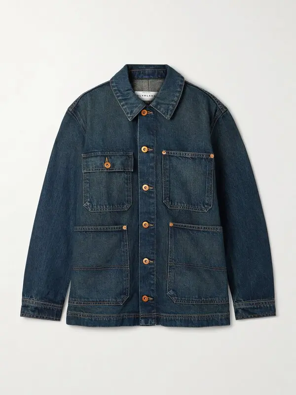 SLVRLAKE Worker Denim Jacket - Blue