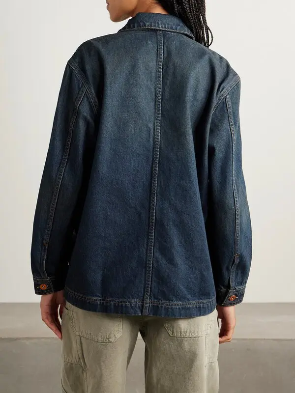 SLVRLAKE Worker Denim Jacket - Blue
