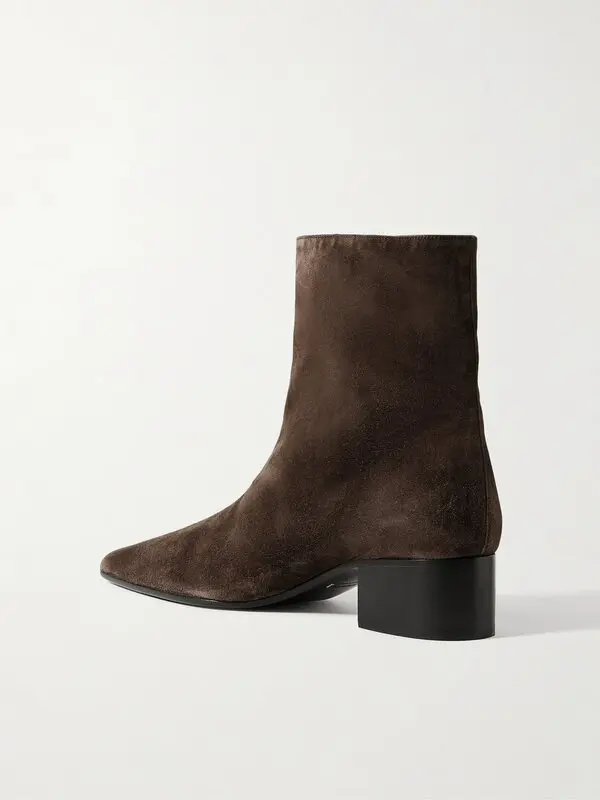 Khaite Andee Ankle Boots - Brown
