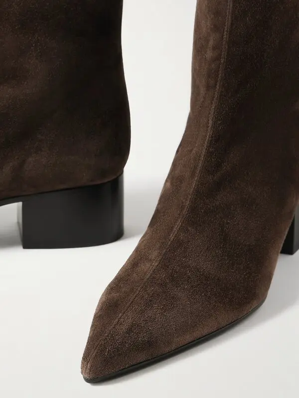 Khaite Andee Ankle Boots - Brown
