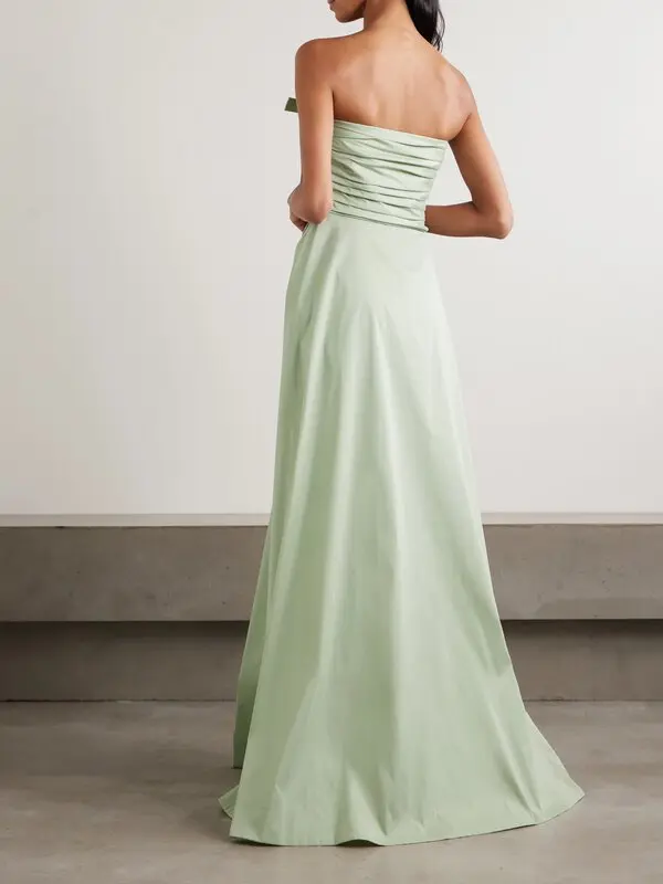 Bernadette Lucinda Strapless Taffeta Gown