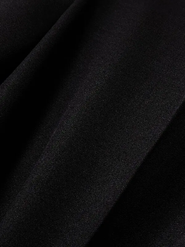Ralph Lauren Wrigley Grain De Poudre Wool Pants - Black