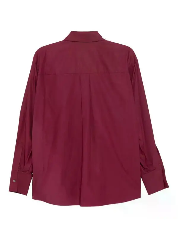 Karl Lagerfeld Poplin Press-stud Shirt
