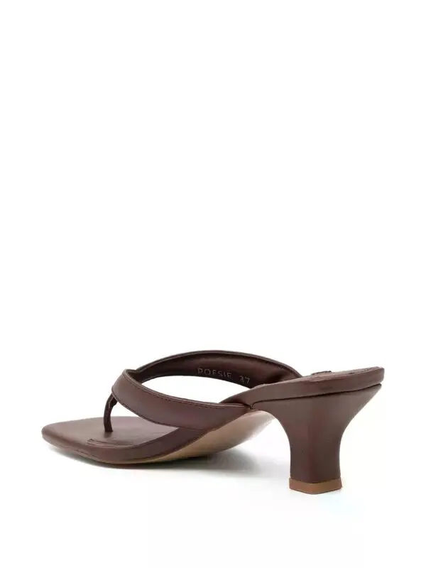 Senso 60mm Square Sandals - Brown