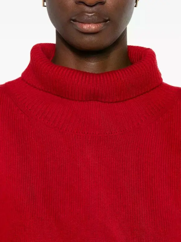 Loulou De Saison Luke Roll-neck Sweater - Red