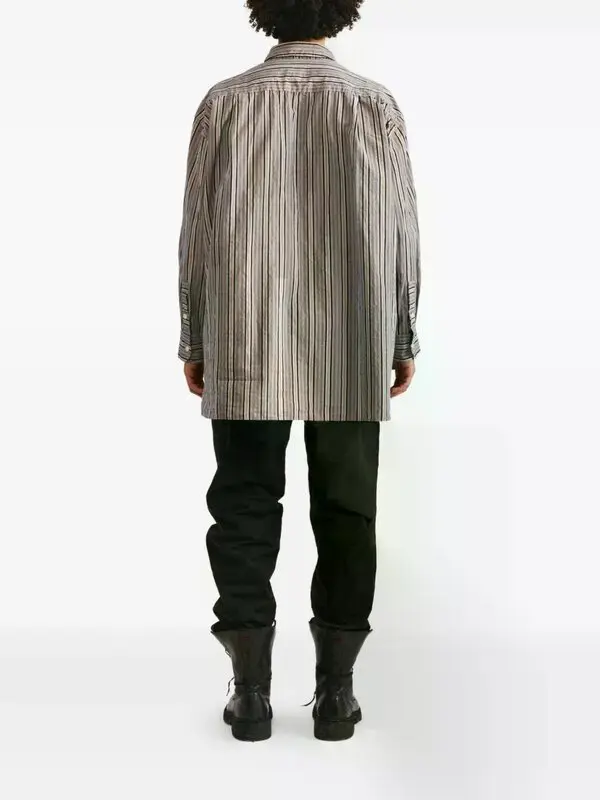 CASEY CASEY Hamnet Striped Buttoned Shirt