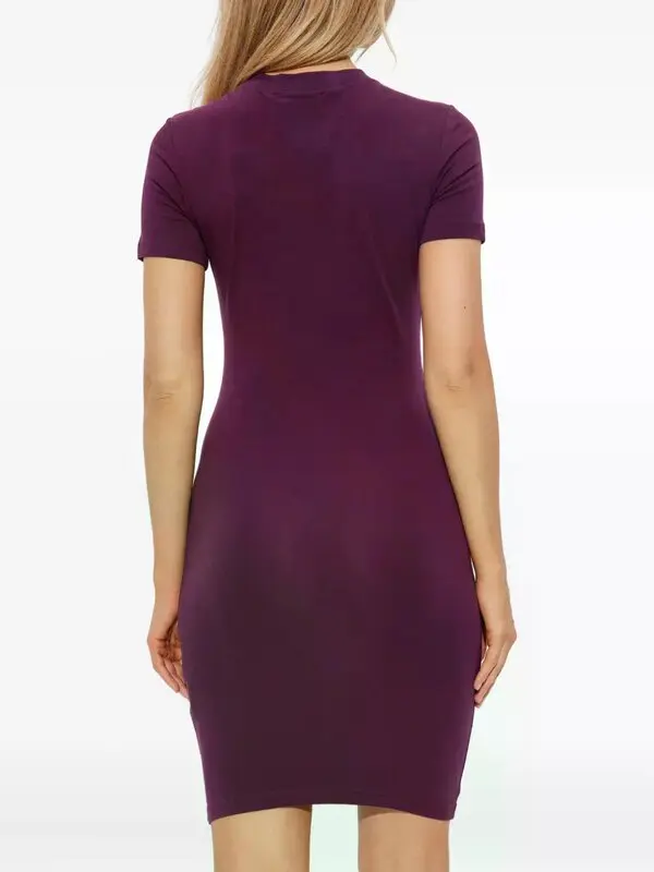 Versace Logo Mini Dress - Red