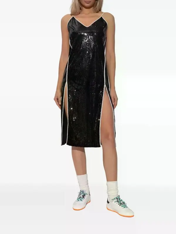 Palm Angels Sequinned Mini Dress