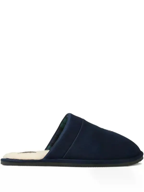Polo Ralph Lauren Klarence Embroidered Slippers