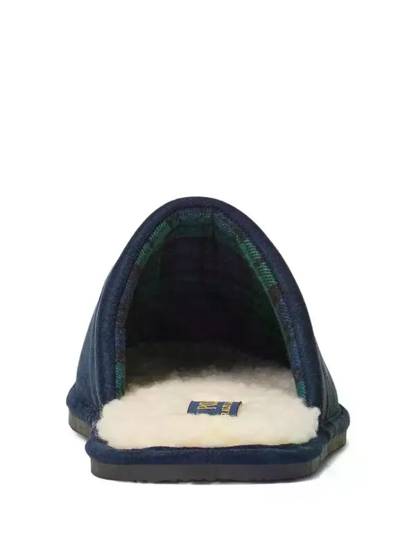 Polo Ralph Lauren Klarence Embroidered Slippers