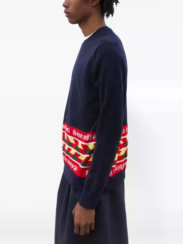 Comme Des Garçons Patterned Sweater