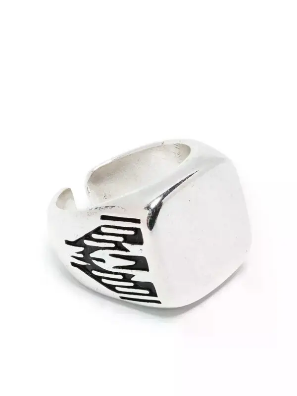 MARANT Square-face Ring - Silver