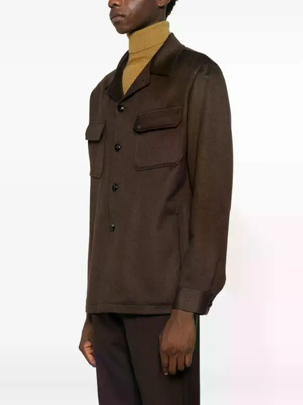 Tagliatore Buttoned Chest-pocket Shirt