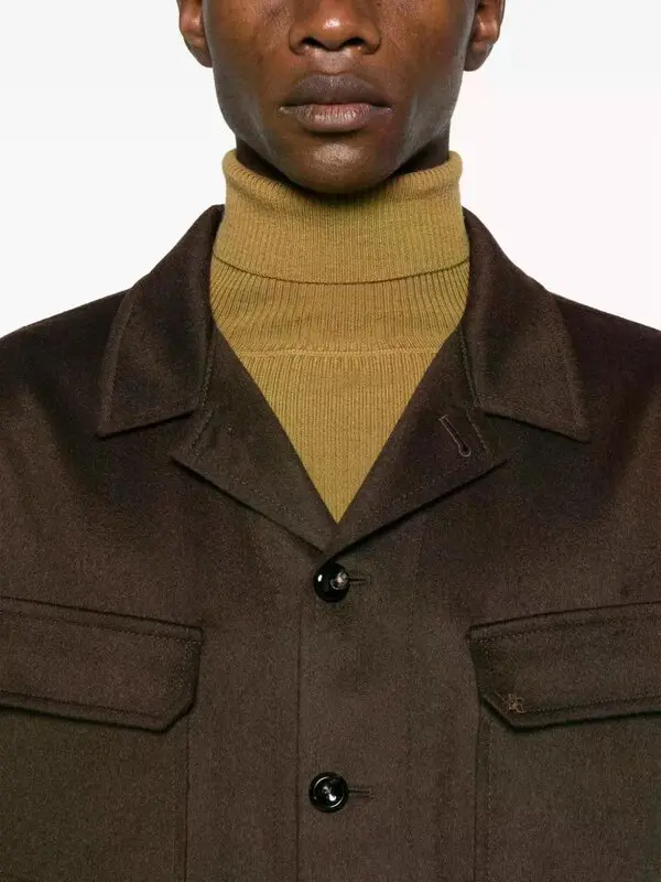 Tagliatore Buttoned Chest-pocket Shirt