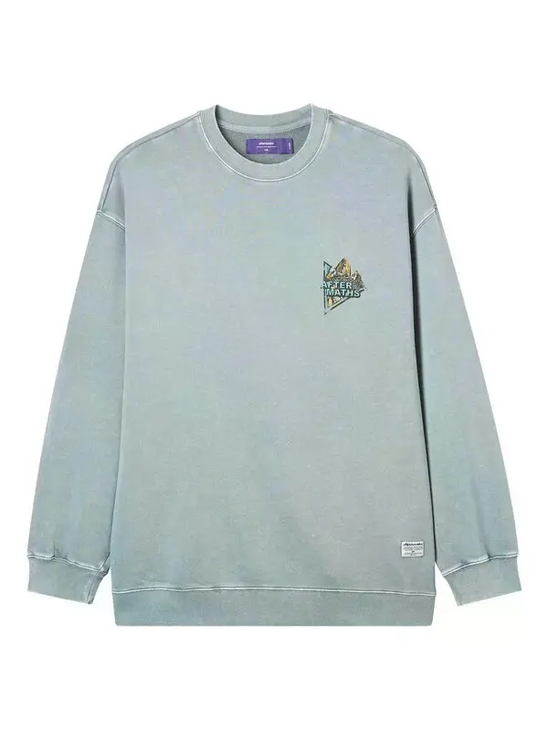 AFTERMATHS Graphic Cotton Sweatshirt