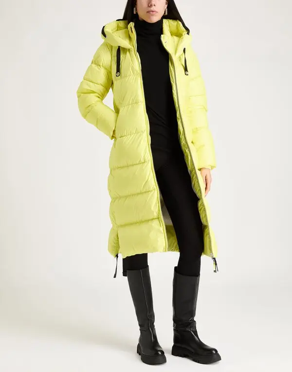 PARAJUMPERS Puffer Polyamide Down Coat - Yellow