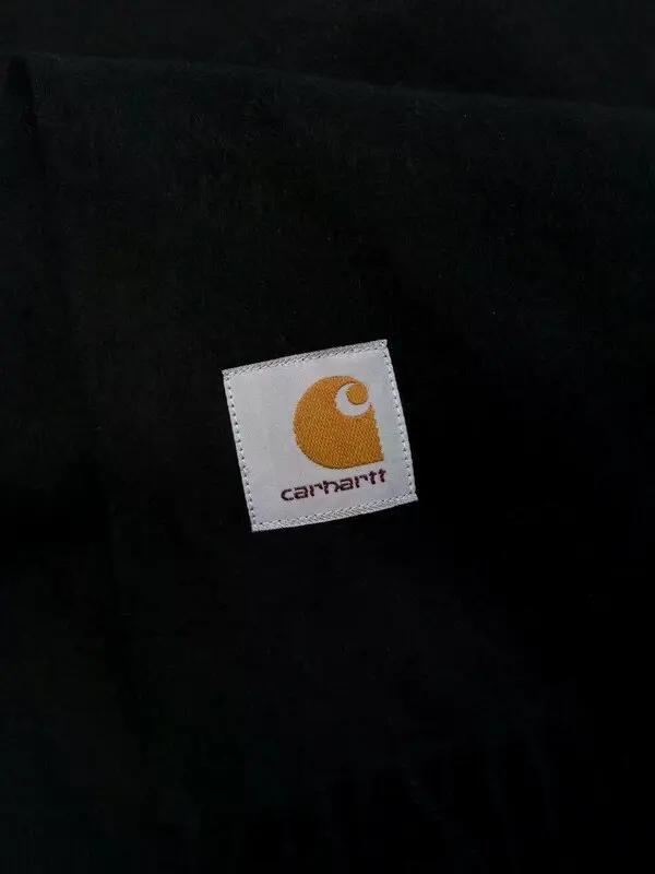 Carhartt Work In Progress Clan Logo-patch Fringed Scarf