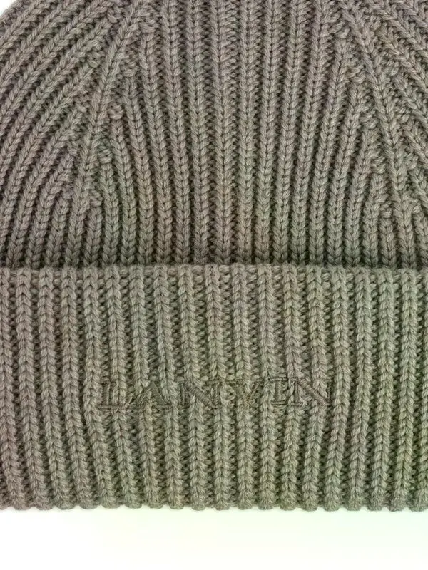 LANVIN Ribbed-knit Beanie