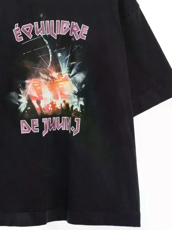 JUUN.J Graphic-print T-shirt - Blue