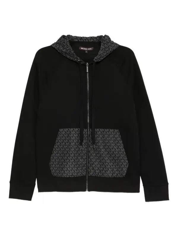 Michael Kors Monogram Hooded Jacket