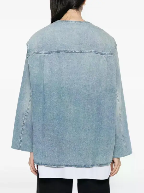 LESS Paneled Denim Jacket