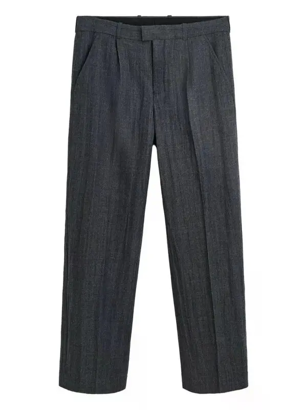 Our Legacy Textured Straight-leg Trousers