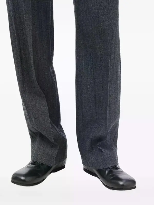 Our Legacy Textured Straight-leg Trousers