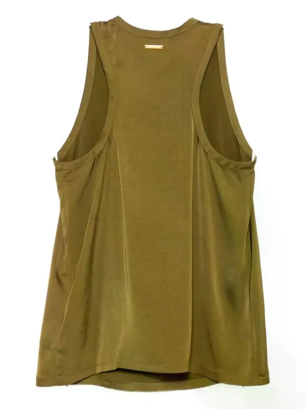 Michael Kors Logo-plaque Tank Top - 342