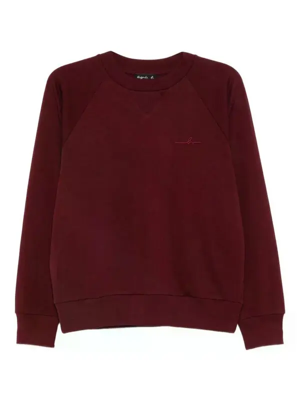 AGNÈS B. Logo-embroidered Sweatshirt