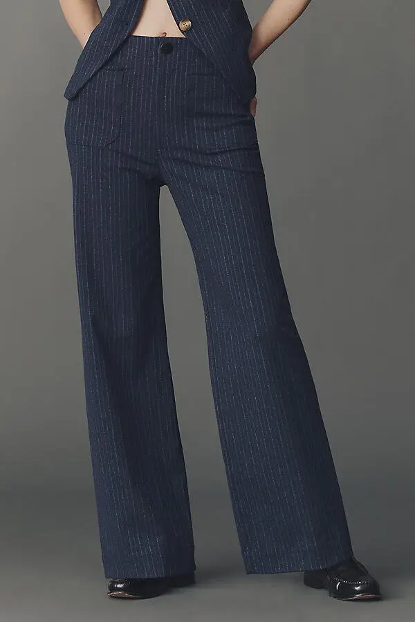 Maeve The Colette Full-length Pinstripe Pants