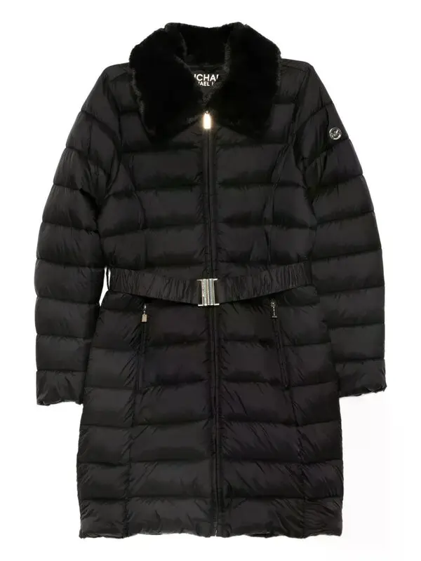 Michael Kors Logo-plaque Padded Coat