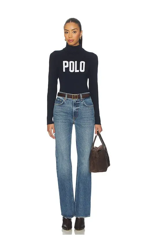 Polo Ralph Lauren Logo Turtleneck Sweater