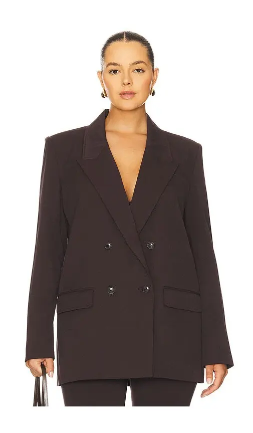Good American Essential Suiting Oversized Blazer