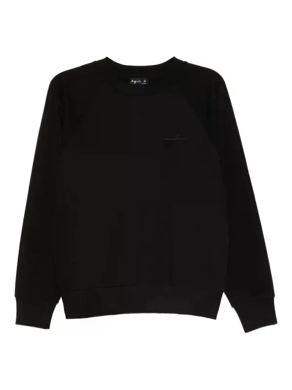 AGNÈS B. Logo-embroidered Sweatshirt