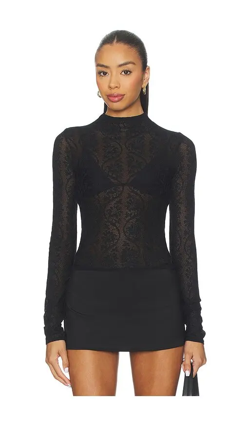 SNDYS Rhea Lace Top